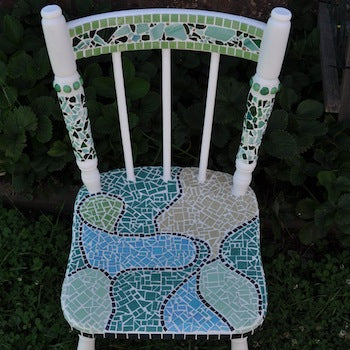 Learn How To Make A Mosaic Chair Project - Simple Instructions – The ...
