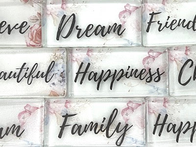 Glass Word Tiles – The Mosaic Store