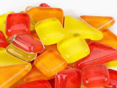 Handmade Colour Mix - Orange - The Mosaic Store