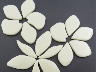 Glass Flower Petals @ The Mosaic Store